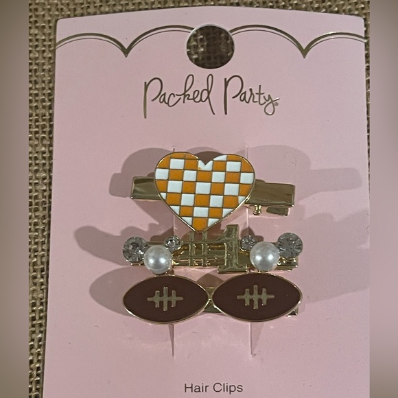 Packed Party | Accessories | Packed Party Gold And Brown Hair ...